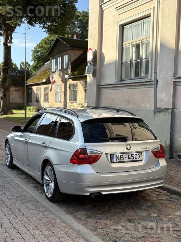Grey BMW 320 2006 in Kuldiga, with an engine capacity of 2.00 L and mileage of 304 thousand km for 3000 €, photo 4 on AUTOMOTO.COM.LV