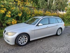 Grey BMW 320 2006 in Riga, with an engine capacity of 2.00 L and mileage of 346 thousand km for 3600 €, photo  on AUTOMOTO.COM.LV