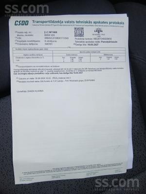 Grey BMW 320 2006 in Riga, with an engine capacity of 2.00 L and mileage of 346 thousand km for 3600 €, photo 6 on AUTOMOTO.COM.LV