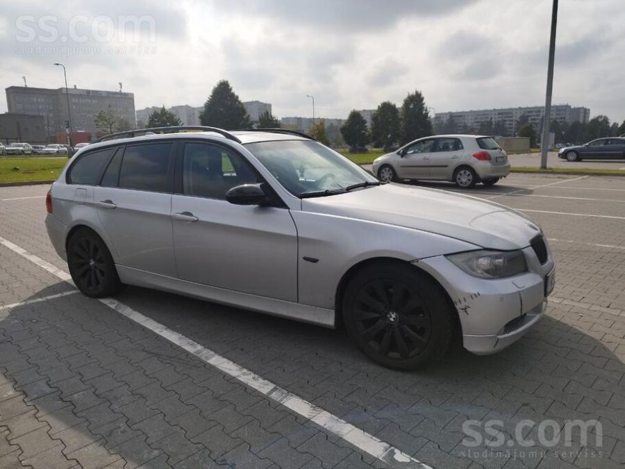 Grey BMW 320 2006 in Riga, with an engine capacity of 2.00 L and mileage of 430 thousand km for 2500 €, photo 3 on AUTOMOTO.COM.LV