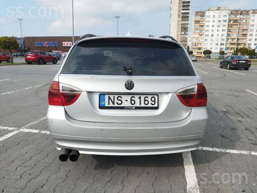Grey BMW 320 2006 in Riga, with an engine capacity of 2.00 L and mileage of 430 thousand km for 2500 €, photo 7 on AUTOMOTO.COM.LV