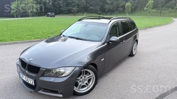 Grey BMW 320 2006 in Ogre, with an engine capacity of 2.00 L and mileage of 389 thousand km for 4050 €, photo 1 on AUTOMOTO.COM.LV