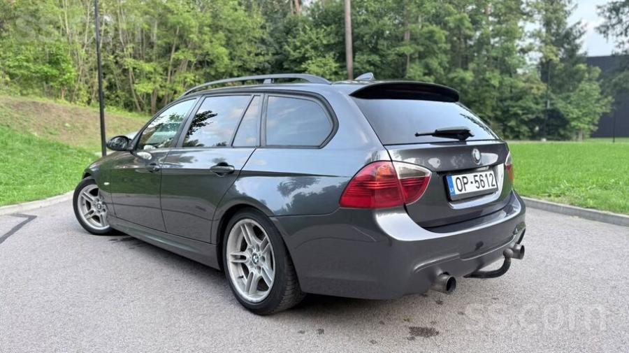 Grey BMW 320 2006 in Ogre, with an engine capacity of 2.00 L and mileage of 389 thousand km for 4050 €, photo 3 on AUTOMOTO.COM.LV