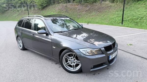 Grey BMW 320 2006 in Ogre, with an engine capacity of 2.00 L and mileage of 389 thousand km for 4050 €, photo 4 on AUTOMOTO.COM.LV