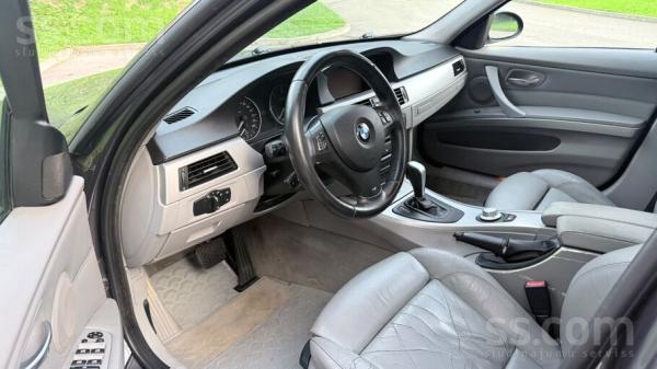 Grey BMW 320 2006 in Ogre, with an engine capacity of 2.00 L and mileage of 389 thousand km for 4050 €, photo 6 on AUTOMOTO.COM.LV