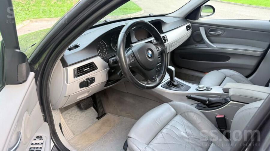 Grey BMW 320 2006 in Ogre, with an engine capacity of 2.00 L and mileage of 389 thousand km for 4050 €, photo 6 on AUTOMOTO.COM.LV