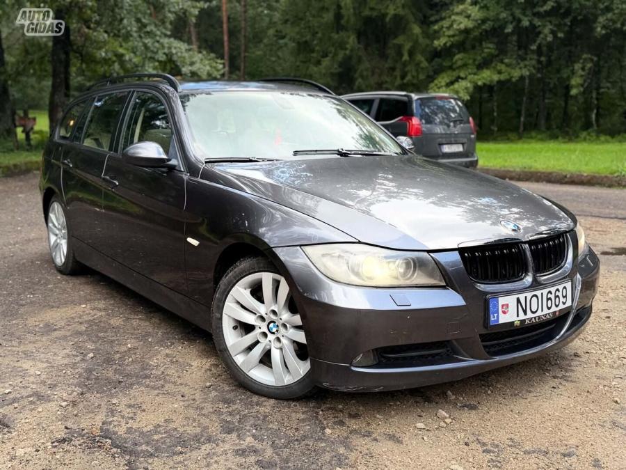 Pelēks BMW 320 2006 Kauņa, ar dzinēja tilpumu 2.00 L un nobraukumu 390 tūkst. km par 2290 €, foto 1 vietnē AUTOMOTO.COM.LV