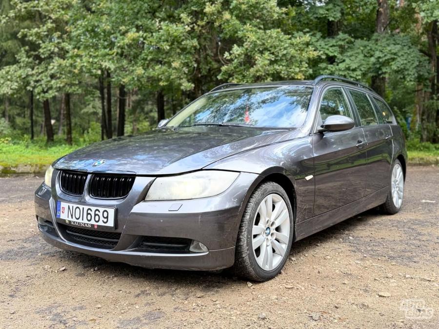 Pelēks BMW 320 2006 Kauņa, ar dzinēja tilpumu 2.00 L un nobraukumu 390 tūkst. km par 2290 €, foto 8 vietnē AUTOMOTO.COM.LV