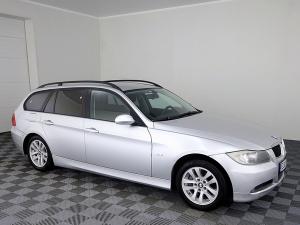 Grey BMW 320 2006 in Tallinn, with an engine capacity of 2.00 L and mileage of 374 thousand km for 1499 €, photo  on AUTOMOTO.COM.LV
