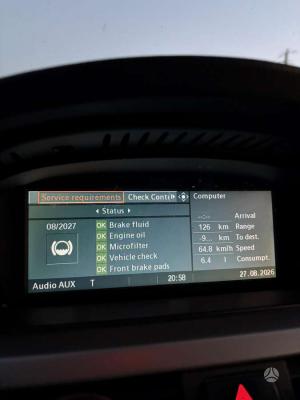 Grey BMW 320 2006 in Pasvalys, with an engine capacity of 2.00 L and mileage of 418 thousand km for 3000 €, photo 15 on AUTOMOTO.COM.LV