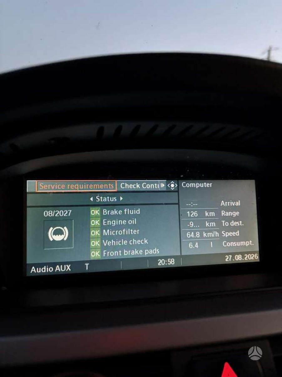 Grey BMW 320 2006 in Pasvalys, with an engine capacity of 2.00 L and mileage of 418 thousand km for 3000 €, photo 15 on AUTOMOTO.COM.LV