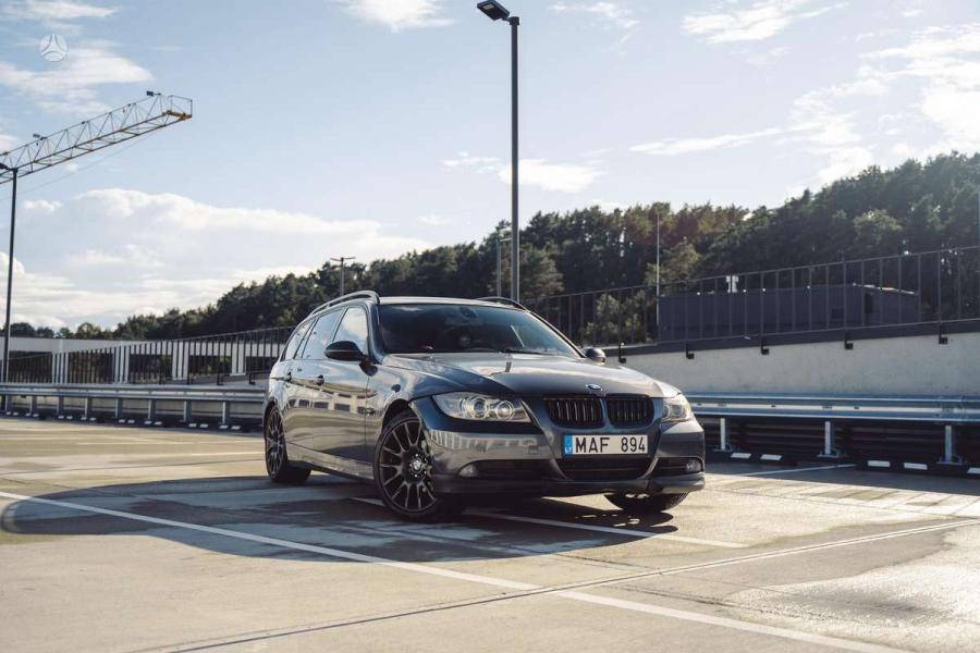 Pelēks BMW 320 2006 Viļņa, ar dzinēja tilpumu 2.00 L un nobraukumu 345 tūkst. km par 3400 €, foto 23 vietnē AUTOMOTO.COM.LV