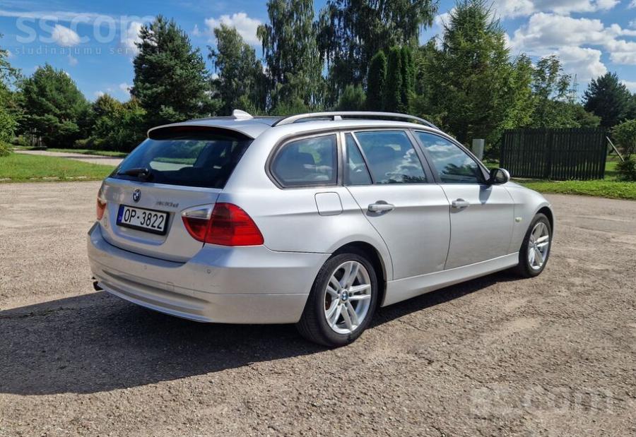 Pelēks BMW 320 2006 Jelgava, ar dzinēja tilpumu 2.00 L un nobraukumu 298 tūkst. km par 3000 €, foto 6 vietnē AUTOMOTO.COM.LV
