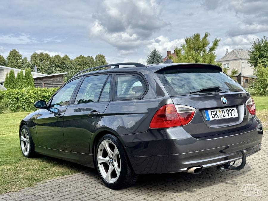 Pelēks BMW 320 2006 Kauņa, ar dzinēja tilpumu 2.00 L un nobraukumu 305 tūkst. km par 3100 €, foto 6 vietnē AUTOMOTO.COM.LV