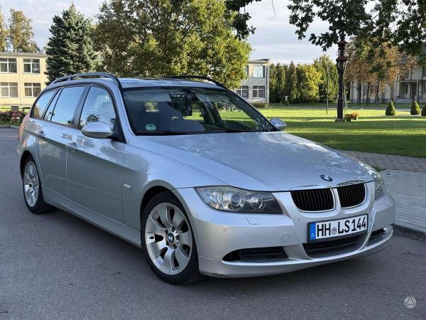 Grey BMW 320 2006 in Ukmerge, with an engine capacity of 2.00 L and mileage of 324 thousand km for 2850 €, photo 7 on AUTOMOTO.COM.LV