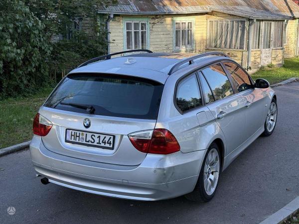 Grey BMW 320 2006 in Ukmerge, with an engine capacity of 2.00 L and mileage of 324 thousand km for 2850 €, photo 9 on AUTOMOTO.COM.LV