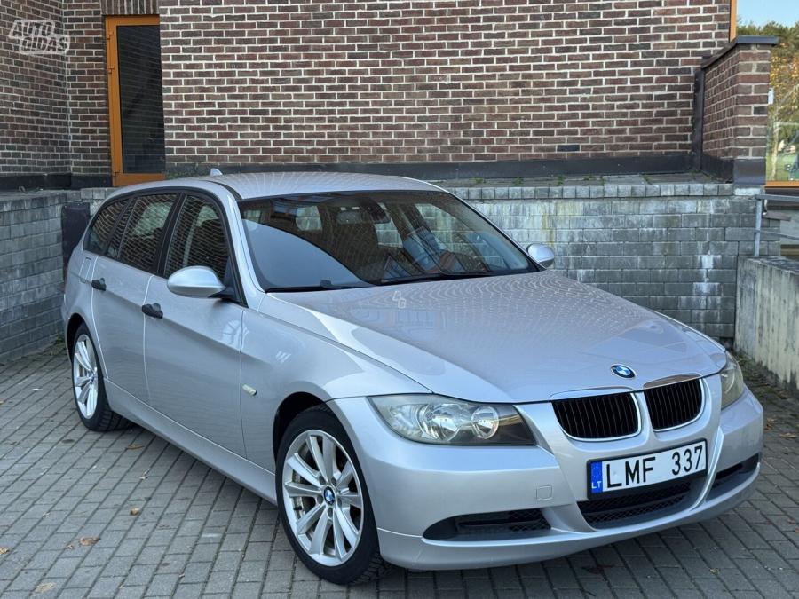 Grey BMW 320 2006 in Vilnius, with an engine capacity of 2.00 L and mileage of 307 thousand km for 2450 €, photo 1 on AUTOMOTO.COM.LV