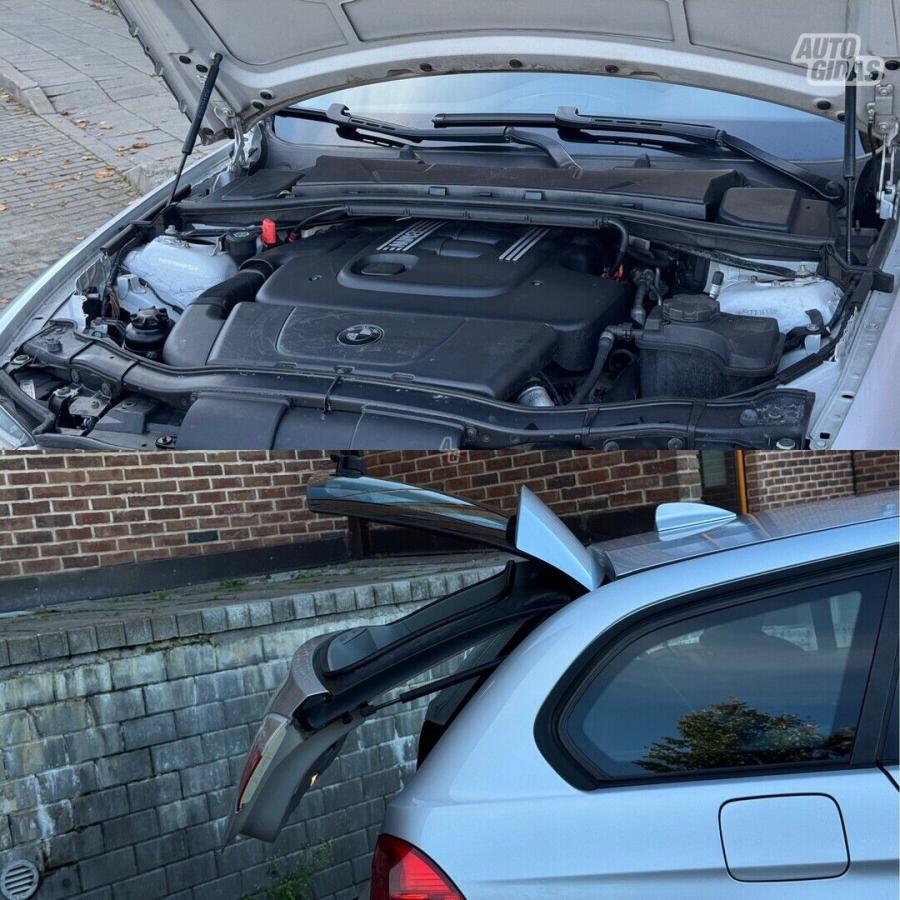 Grey BMW 320 2006 in Vilnius, with an engine capacity of 2.00 L and mileage of 307 thousand km for 2450 €, photo 10 on AUTOMOTO.COM.LV