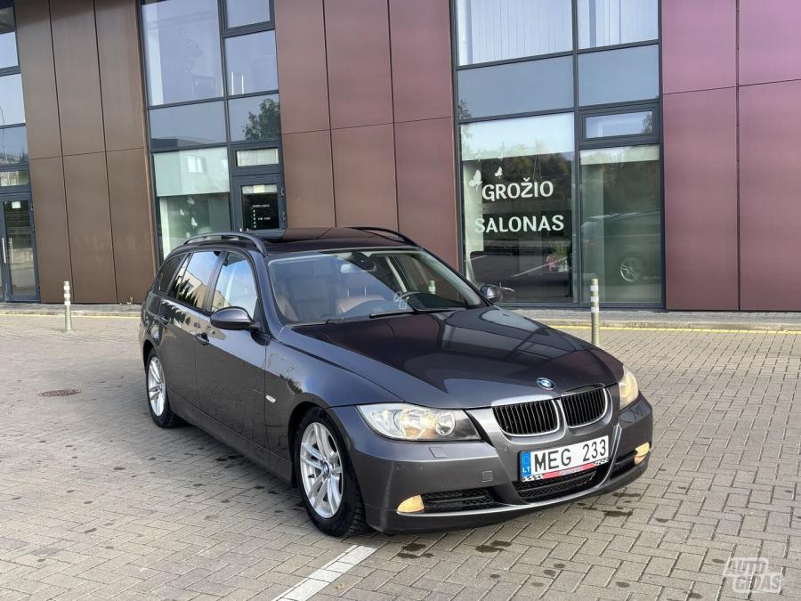 Pelēks BMW 320 2006 Kauņa, ar dzinēja tilpumu 2.00 L un nobraukumu 373 tūkst. km par 3150 €, foto 4 vietnē AUTOMOTO.COM.LV