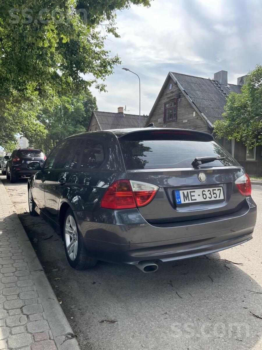 Pelēks BMW 320 2007 Jelgava, ar dzinēja tilpumu 2.00 L un nobraukumu 328 tūkst. km par 4000 €, foto 3 vietnē AUTOMOTO.COM.LV