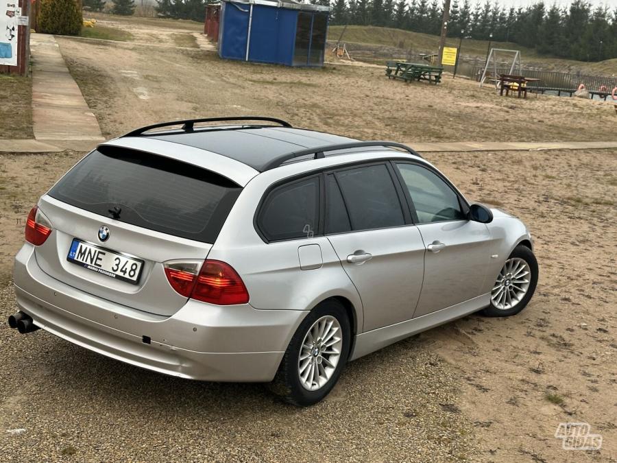 Grey BMW 320 2007 in Siauliai, with an engine capacity of 2.00 L and mileage of 360 thousand km for 2450 €, photo 3 on AUTOMOTO.COM.LV