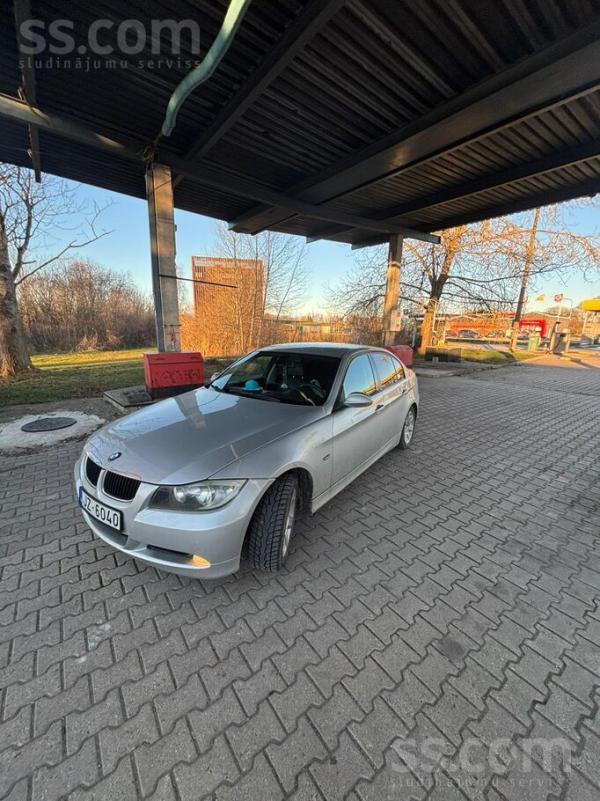 Grey BMW 320 2007 in Ventspils, with an engine capacity of 2.00 L and mileage of 432 thousand km for 2700 €, photo 9 on AUTOMOTO.COM.LV