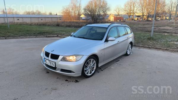 Grey BMW 320 2007 in Cesis, with an engine capacity of 2.00 L and mileage of 353 thousand km for 3100 €, photo 3 on AUTOMOTO.COM.LV