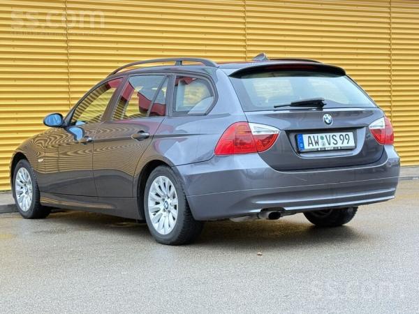 Grey BMW 320 2007 in Ogre, with an engine capacity of 2.00 L and mileage of 137 thousand km for 4995 €, photo 5 on AUTOMOTO.COM.LV
