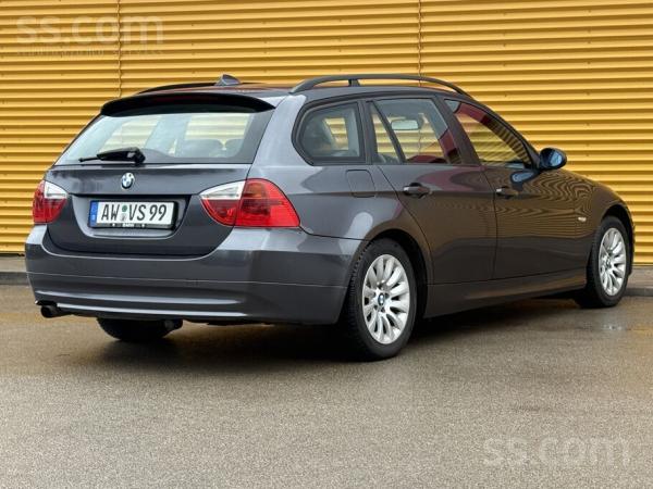 Grey BMW 320 2007 in Ogre, with an engine capacity of 2.00 L and mileage of 137 thousand km for 4995 €, photo 6 on AUTOMOTO.COM.LV