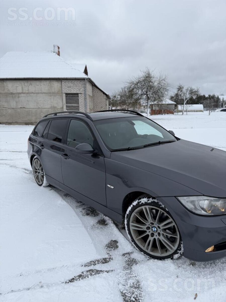 Grey BMW 320 2007 in Riga, with an engine capacity of 2.00 L and mileage of 0 thousand km for 3395 €, photo 6 on AUTOMOTO.COM.LV