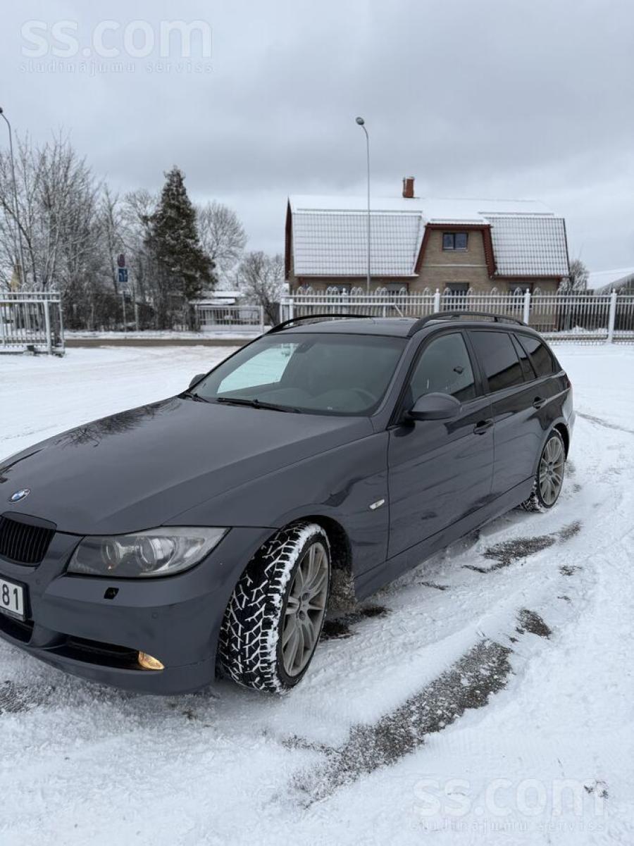 Grey BMW 320 2007 in Riga, with an engine capacity of 2.00 L and mileage of 0 thousand km for 3395 €, photo 7 on AUTOMOTO.COM.LV