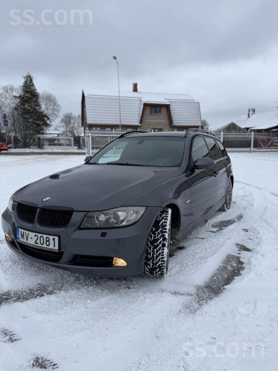Grey BMW 320 2007 in Riga, with an engine capacity of 2.00 L and mileage of 0 thousand km for 3395 €, photo 10 on AUTOMOTO.COM.LV