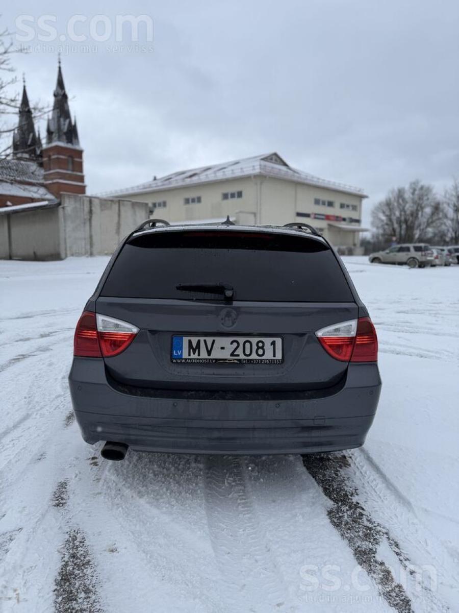 Grey BMW 320 2007 in Riga, with an engine capacity of 2.00 L and mileage of 0 thousand km for 3395 €, photo 12 on AUTOMOTO.COM.LV