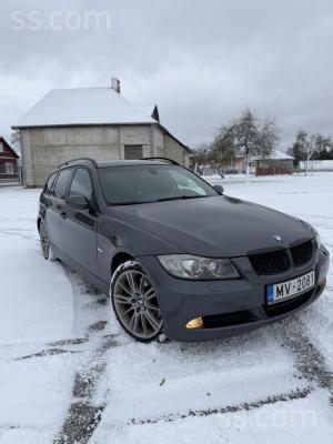Grey BMW 320 2007 in Riga, with an engine capacity of 2.00 L and mileage of 0 thousand km for 3395 €, photo 14 on AUTOMOTO.COM.LV
