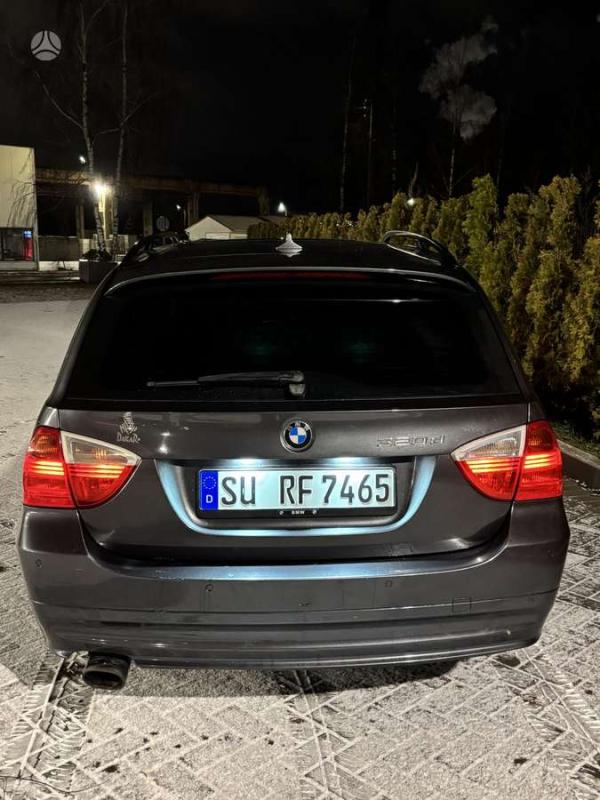 Grey BMW 320 2007 in Kaunas, with an engine capacity of 2.00 L and mileage of 308 thousand km for 3650 €, photo 6 on AUTOMOTO.COM.LV