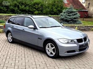 Pelēks BMW 320 2007 Viļņa, ar dzinēja tilpumu 2.00 L un nobraukumu 309 tūkst. km par 2500 €, foto  vietnē AUTOMOTO.COM.LV