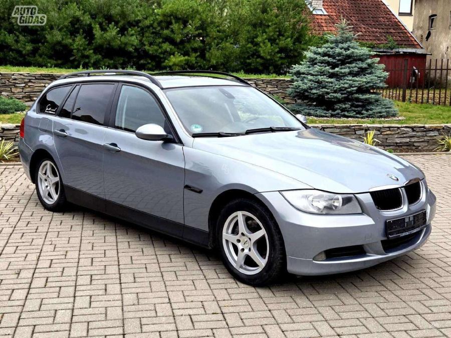 Grey BMW 320 2007 in Vilnius, with an engine capacity of 2.00 L and mileage of 309 thousand km for 2500 €, photo 1 on AUTOMOTO.COM.LV