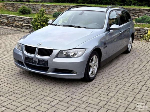 Pelēks BMW 320 2007 Viļņa, ar dzinēja tilpumu 2.00 L un nobraukumu 309 tūkst. km par 2500 €, foto 3 vietnē AUTOMOTO.COM.LV