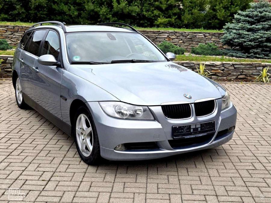Grey BMW 320 2007 in Vilnius, with an engine capacity of 2.00 L and mileage of 309 thousand km for 2500 €, photo 11 on AUTOMOTO.COM.LV