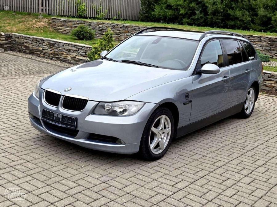 Grey BMW 320 2007 in Vilnius, with an engine capacity of 2.00 L and mileage of 309 thousand km for 2500 €, photo 13 on AUTOMOTO.COM.LV