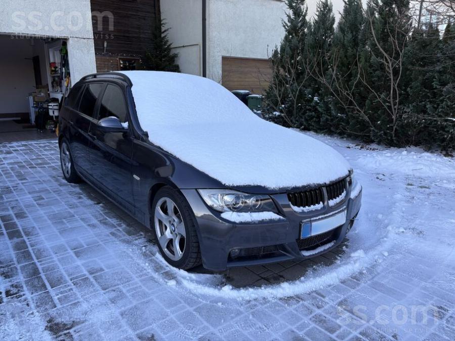 Grey BMW 320 2007 in Riga, with an engine capacity of 2.00 L and mileage of 400 thousand km for 4980 €, photo 1 on AUTOMOTO.COM.LV