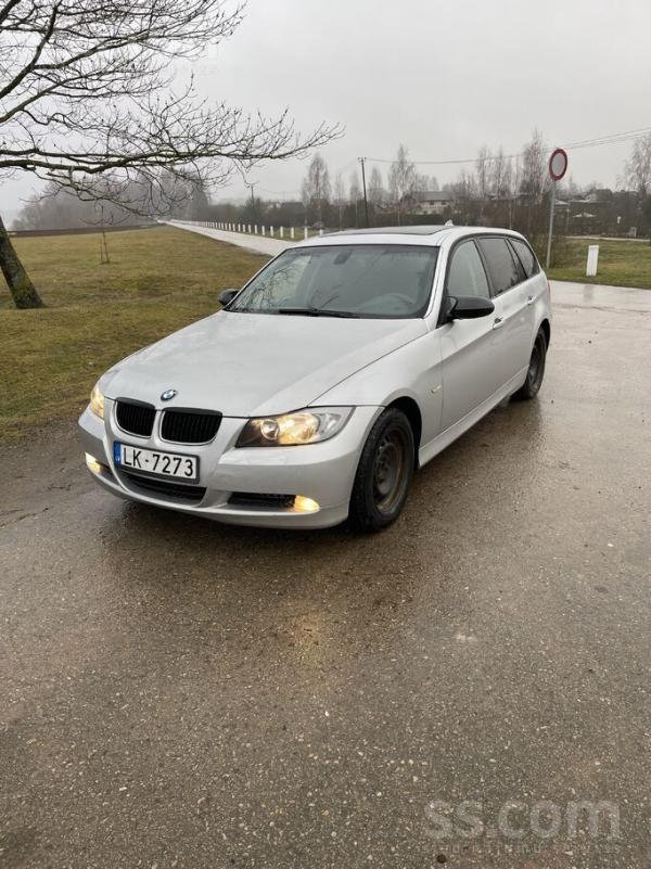 Pelēks BMW 320 2007 Ogre, ar dzinēja tilpumu 2.00 L un nobraukumu 341 tūkst. km par 2600 €, foto 1 vietnē AUTOMOTO.COM.LV