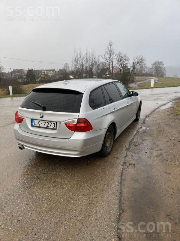 Pelēks BMW 320 2007 Ogre, ar dzinēja tilpumu 2.00 L un nobraukumu 341 tūkst. km par 2600 €, foto 2 vietnē AUTOMOTO.COM.LV