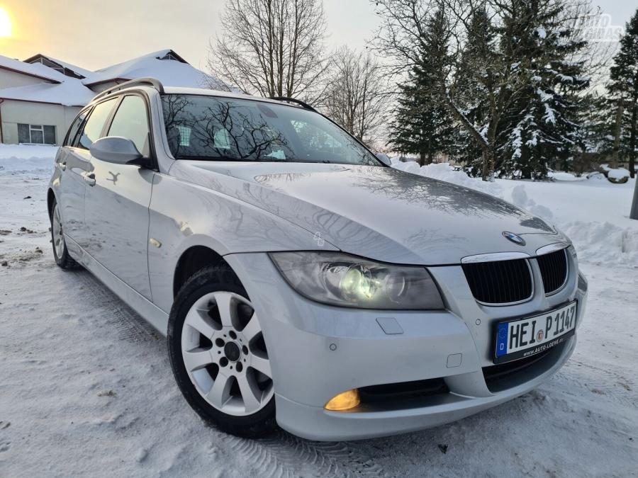 Grey BMW 320 2007 in Silute, with an engine capacity of 2.00 L and mileage of 345 thousand km for 2950 €, photo 2 on AUTOMOTO.COM.LV