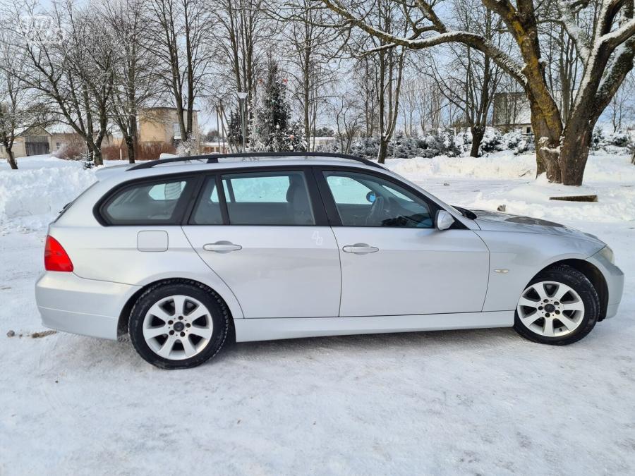 Grey BMW 320 2007 in Silute, with an engine capacity of 2.00 L and mileage of 345 thousand km for 2950 €, photo 3 on AUTOMOTO.COM.LV