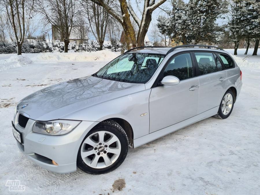 Grey BMW 320 2007 in Silute, with an engine capacity of 2.00 L and mileage of 345 thousand km for 2950 €, photo 5 on AUTOMOTO.COM.LV