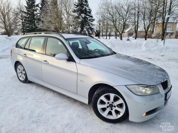 Grey BMW 320 2007 in Silute, with an engine capacity of 2.00 L and mileage of 345 thousand km for 2950 €, photo 6 on AUTOMOTO.COM.LV