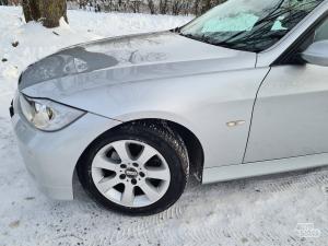 Grey BMW 320 2007 in Silute, with an engine capacity of 2.00 L and mileage of 345 thousand km for 2950 €, photo 32 on AUTOMOTO.COM.LV