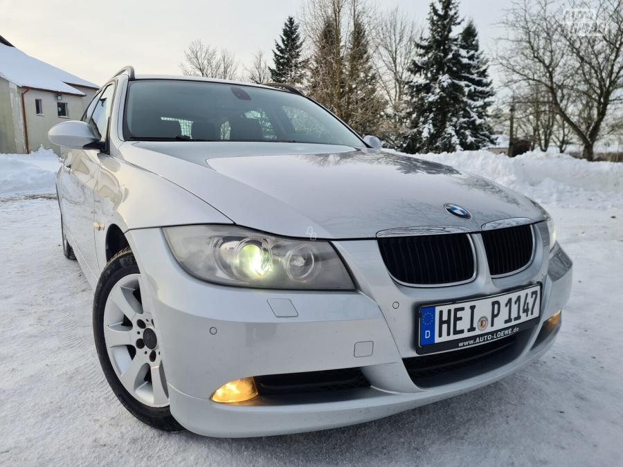 Grey BMW 320 2007 in Silute, with an engine capacity of 2.00 L and mileage of 345 thousand km for 2950 €, photo 34 on AUTOMOTO.COM.LV