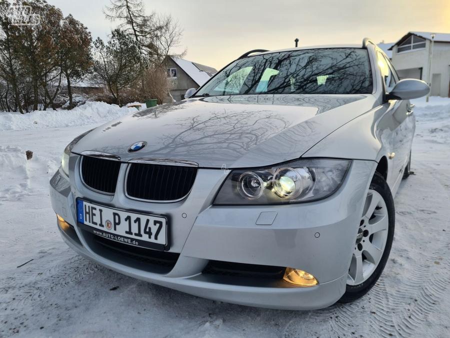 Grey BMW 320 2007 in Silute, with an engine capacity of 2.00 L and mileage of 345 thousand km for 2950 €, photo 35 on AUTOMOTO.COM.LV